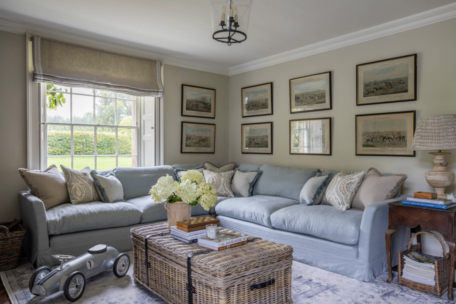 Living Room Design with Modern Georgian Interiors - Sean Symington